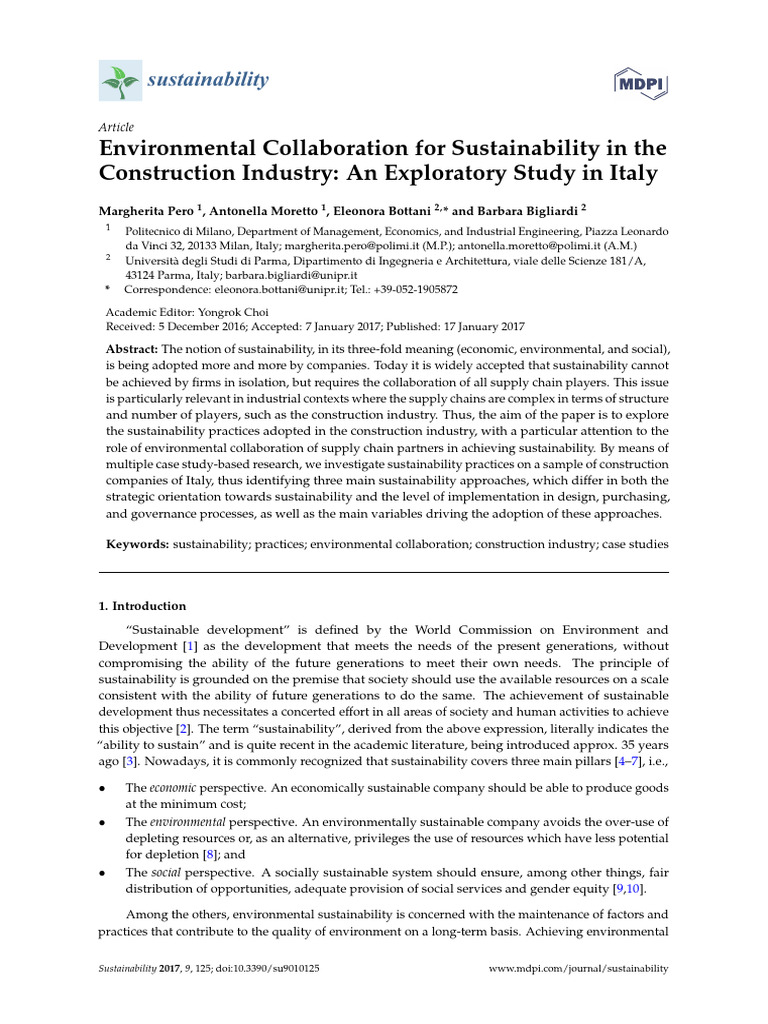 A14 - Environmental Collaboration For Sustainability in The ...