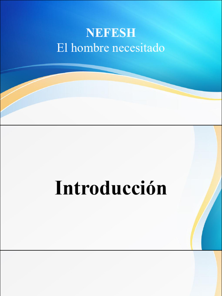 Significado de Nefesh en Hebreo | PDF
