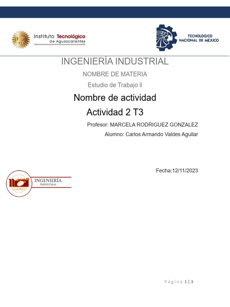 ACT#2T3 | PDF