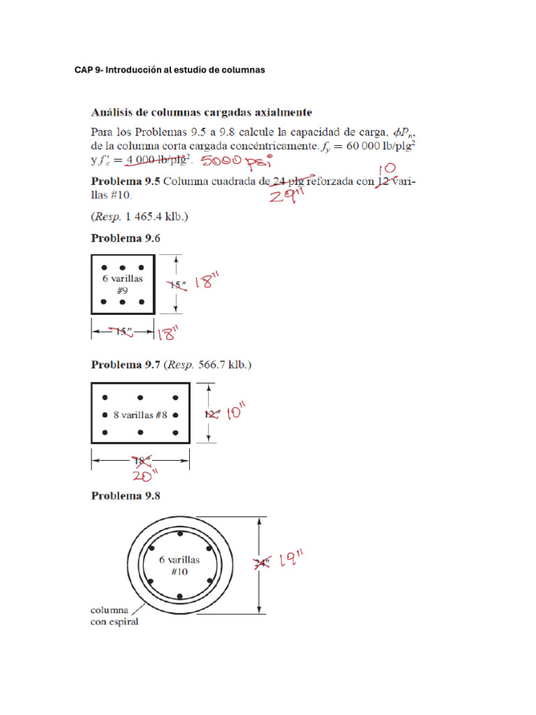 CAP 9-Introducción Al Estudio de Columnas | PDF