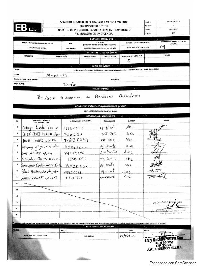 Simulacro Marzo | PDF