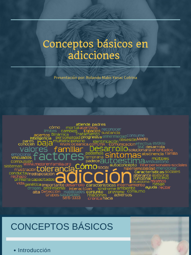 Conceptos Básicos de Drogas | PDF | La dependencia de sustancias | Drogas