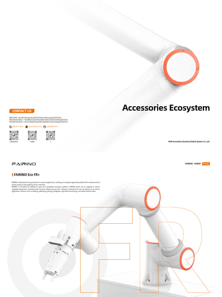 Fairino Eco Accessory 240923-Ev2.1 | PDF | Numerical Control | Robot