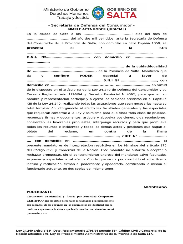 Simple Acta Poder Judicial 2022 1 | PDF | Justicia | Crimen y violencia