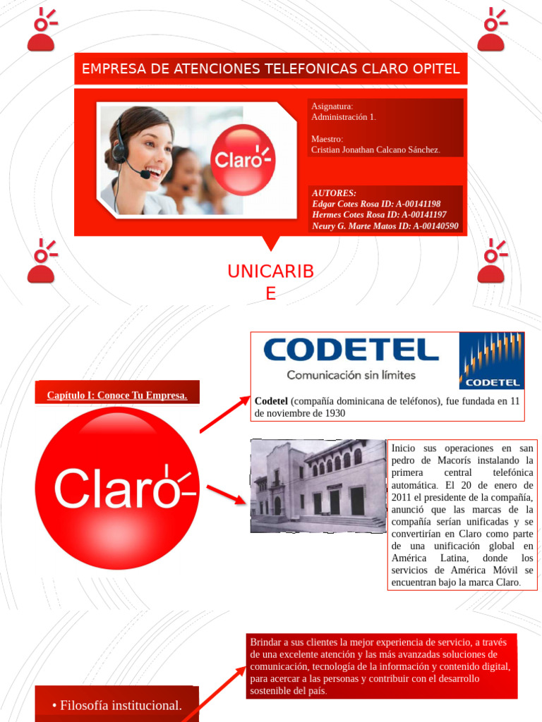 Historia y Misión de Claro Opitel | PDF | Business | Negocios económicos