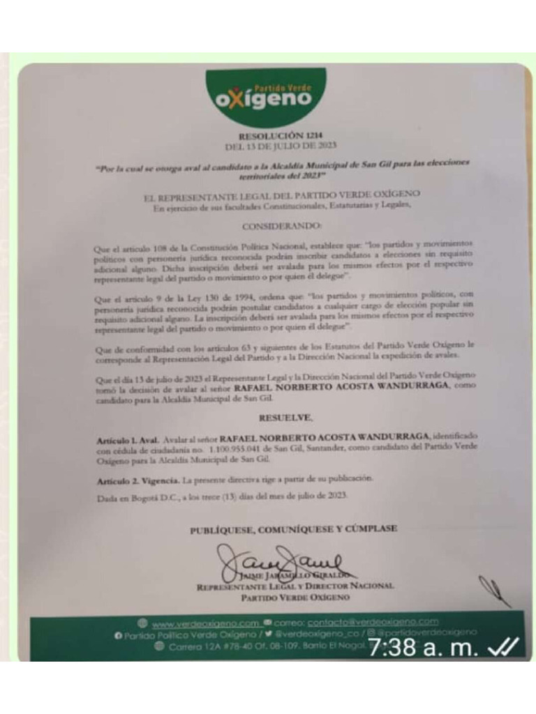 Aval PVO RA 13 07 2023 | PDF