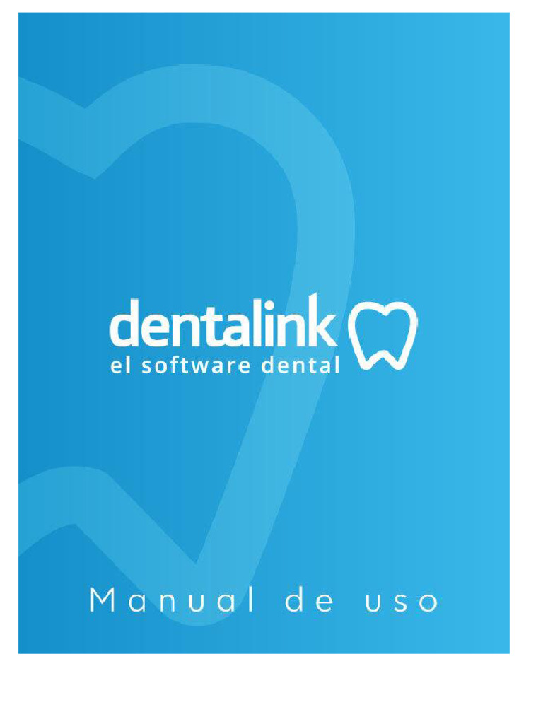 Manual de Uso Dentalink | PDF | Ortodoncia | Odontología