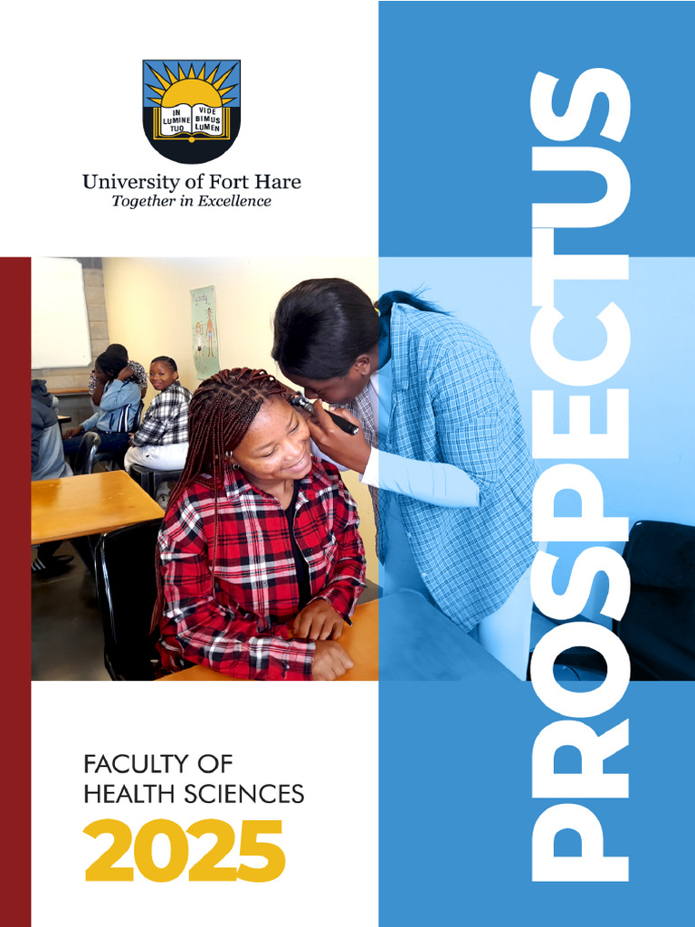 2025 Health Sciences Prospectus Online Version | PDF | University And ...