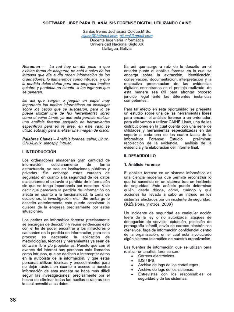 Caine | PDF | Distribución de Linux | Archivo de computadora