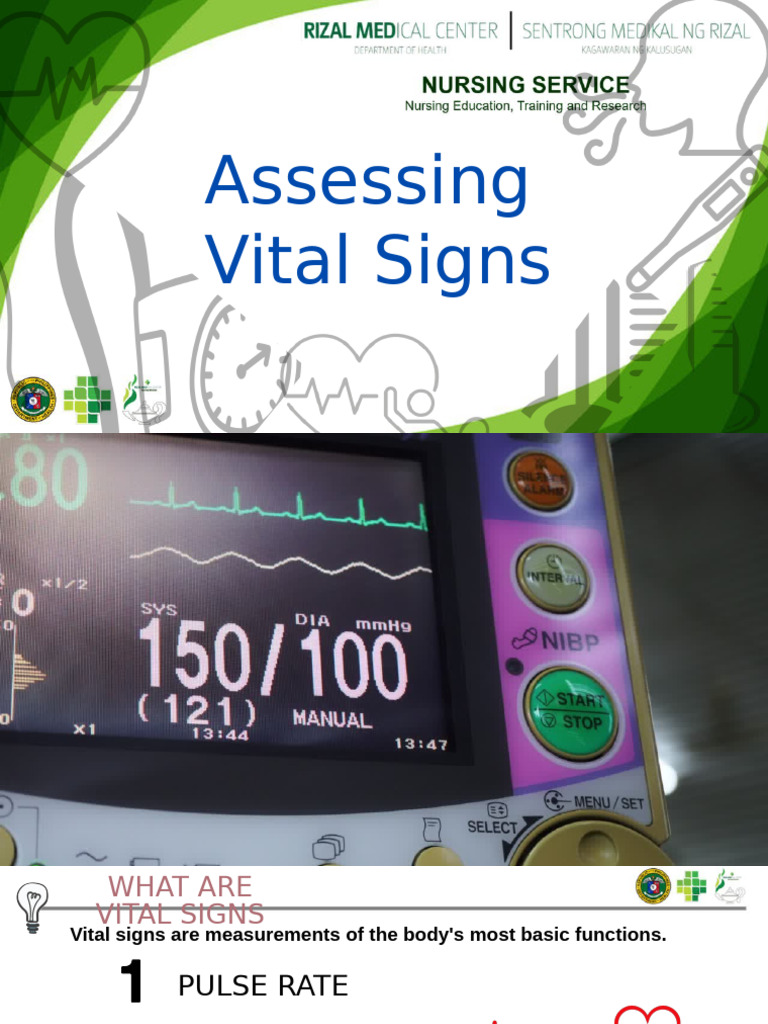 Understanding Vital Signs and Measurements | PDF | Blood Pressure | Pulse