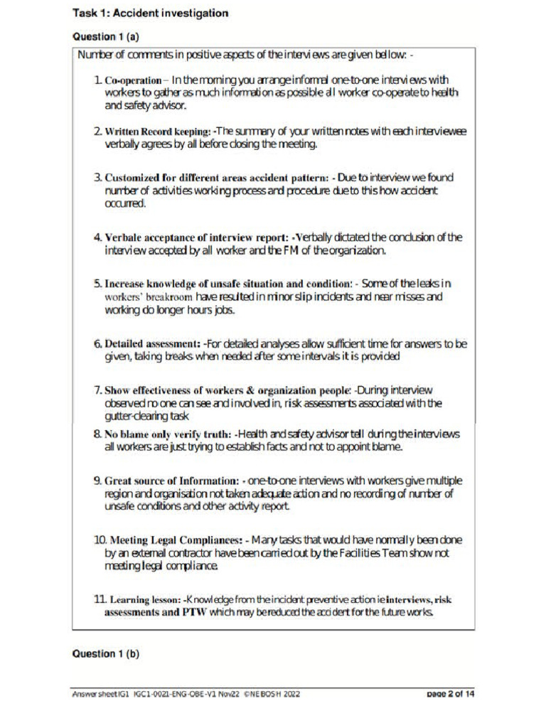 Answer Ig1 Obe Nov. 02, 2022 | PDF