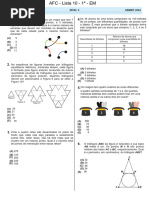 Caderno de Atividades Da Obmep 2025 | PDF | Triângulo | Polígono