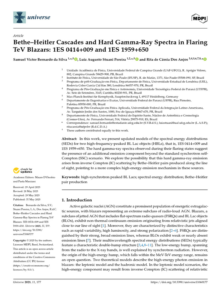 Bethe-Heitler Cascades and Hard Gamma-Ray Spectra in Flaring TeV ...