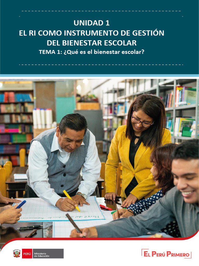Bienestar Escolar y Clima Educativo | PDF | Salón de clases | Liderazgo