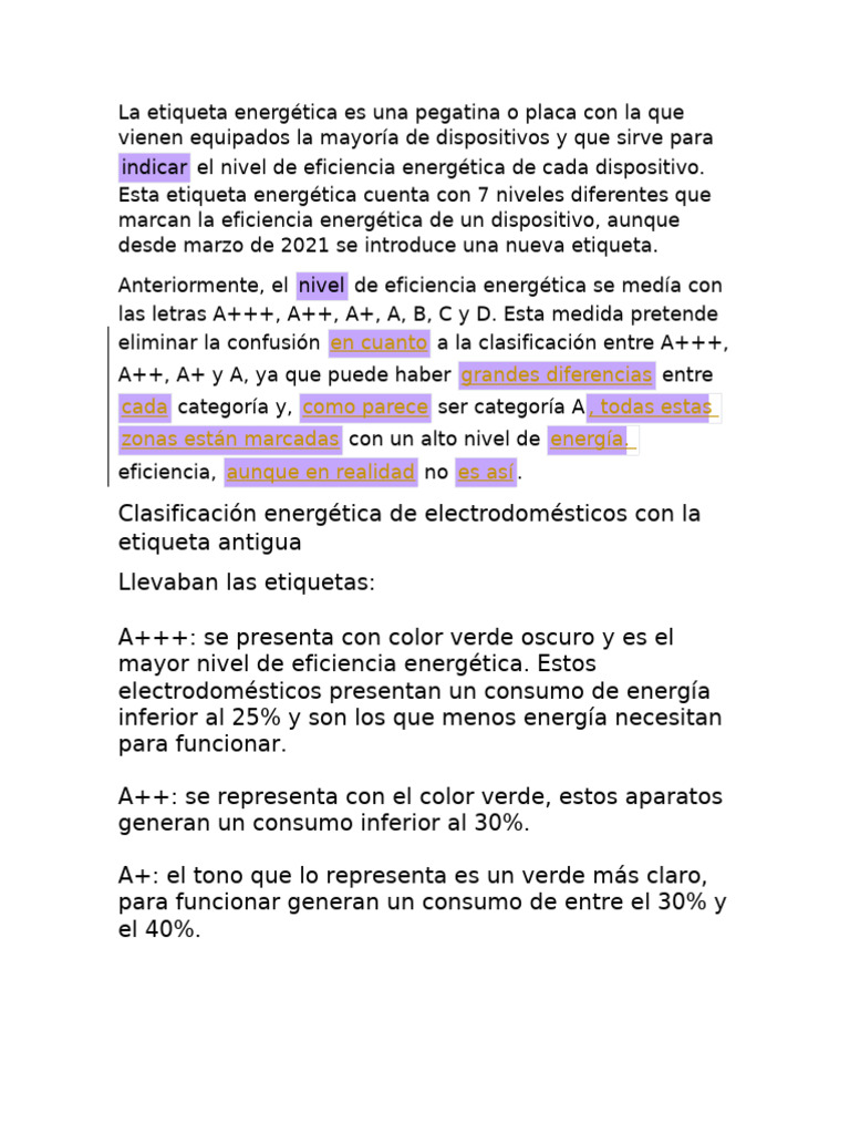 Control Energetico | PDF | Electrodoméstico | Uso eficiente de energía