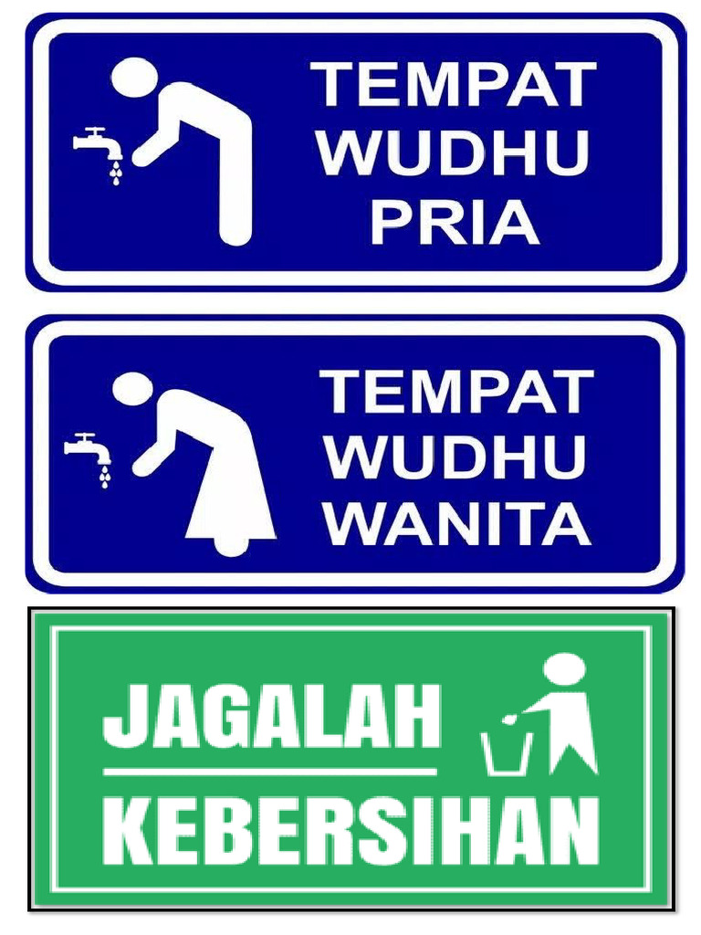 Tempat Wudhu | PDF