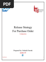 MM Classic Release Strategy Configuration Document 1741328548 | PDF | Computing