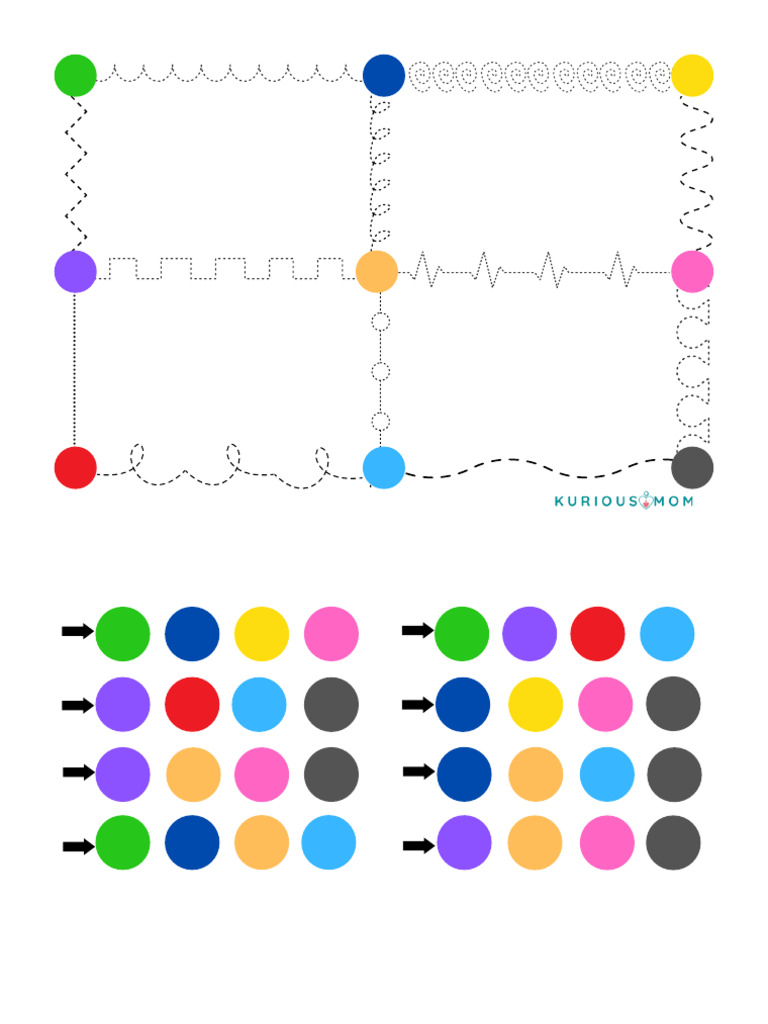 Tracing Worksheet With Code | PDF