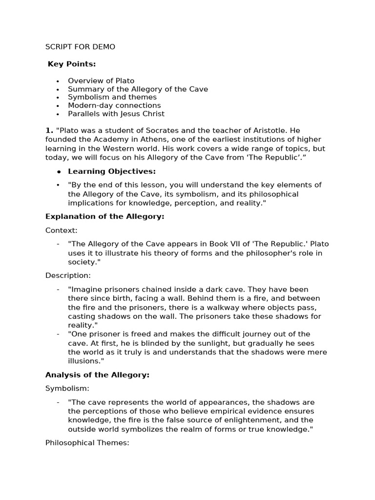 Script For Demo | PDF | Epistemology