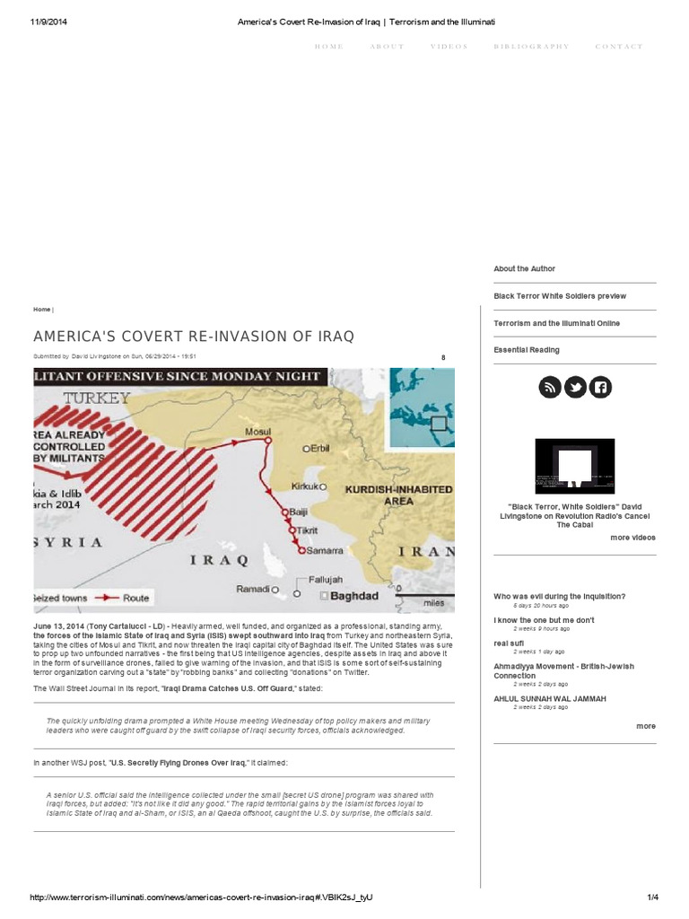 America's Covert Re-Invasion of Iraq - (David Livingstone) | PDF | Iraq ...