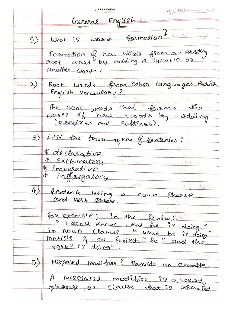 Ge Model Exam 2marks | PDF