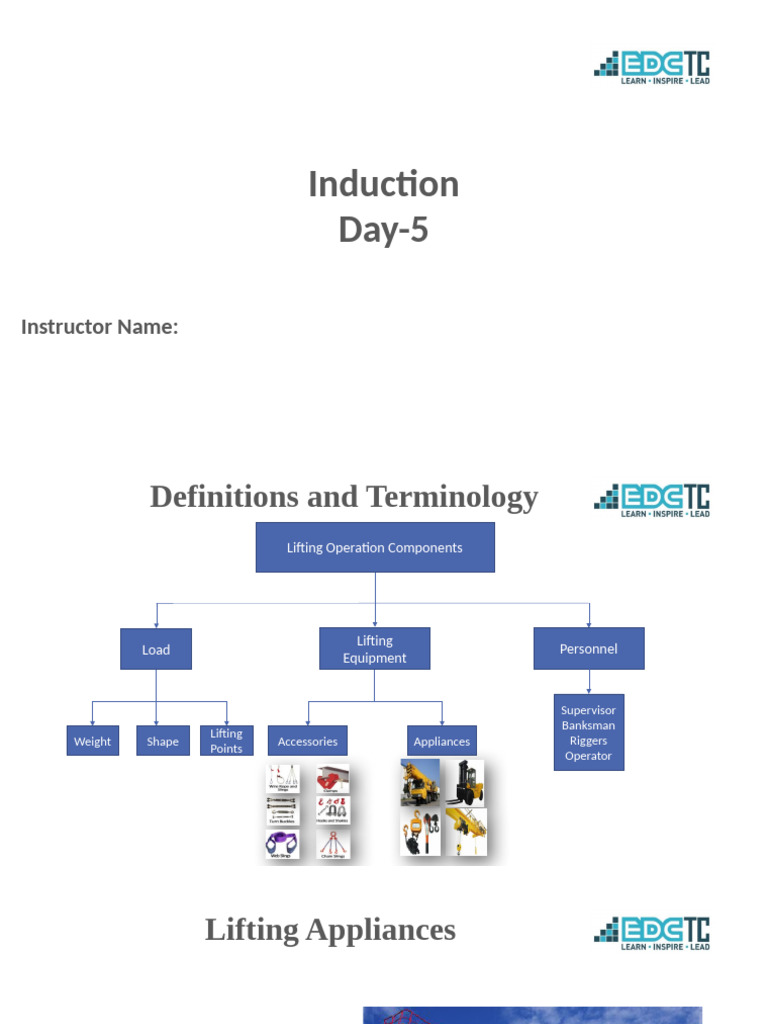 EDC Safety Induction Day-5 Protect Your Self | PDF | Rope | Wire