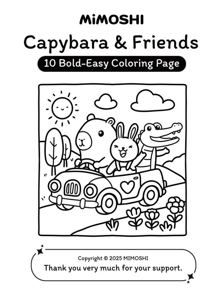 Capybara and Friends | PDF