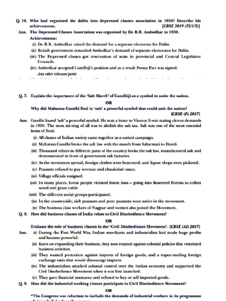 Chapter-2 Social Science Long Answers | PDF