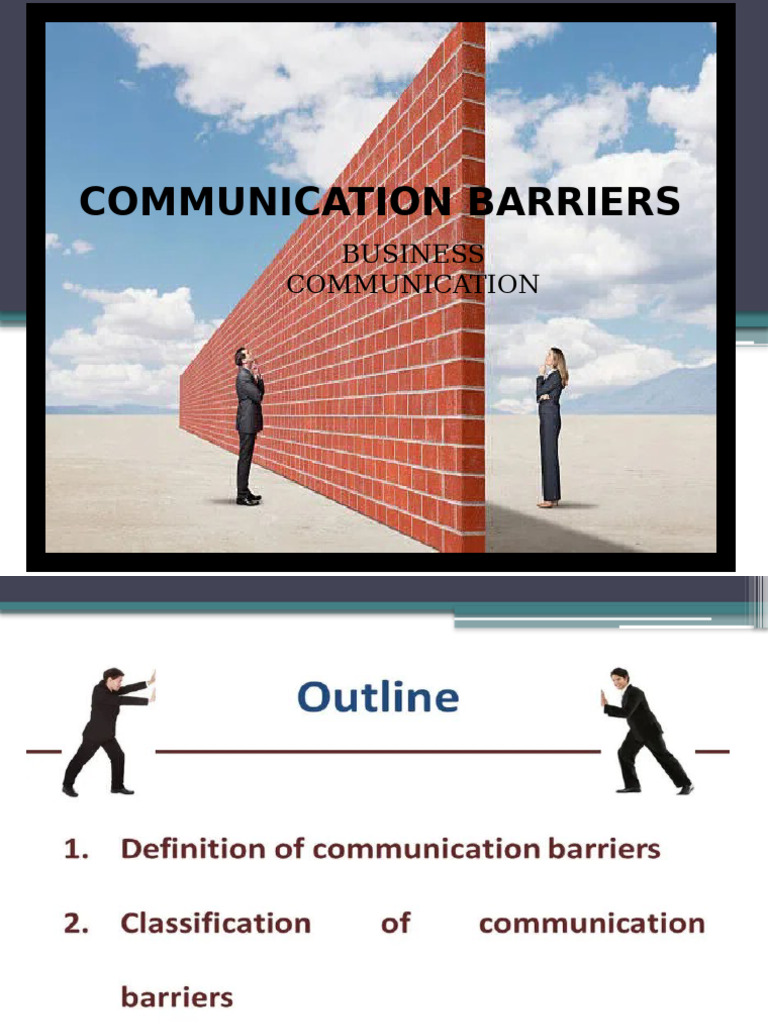 Communication Barriers | PDF | Communication | Information