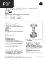 Samson 3251 Pneumatic Control Valve Guide | PDF | Valve | Actuator
