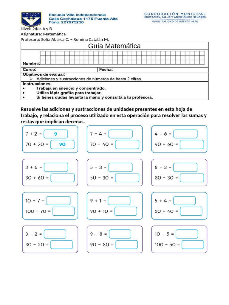 ACT - Matemática 22 | PDF