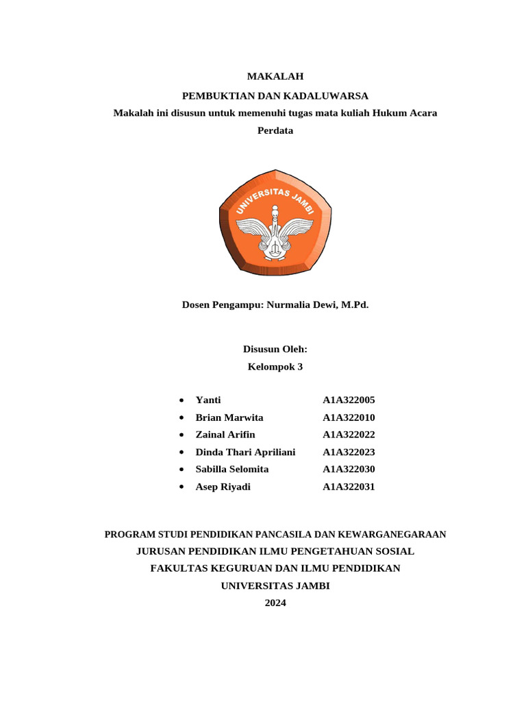 Makalah Kel.3 Hukum Acara Perdata | PDF