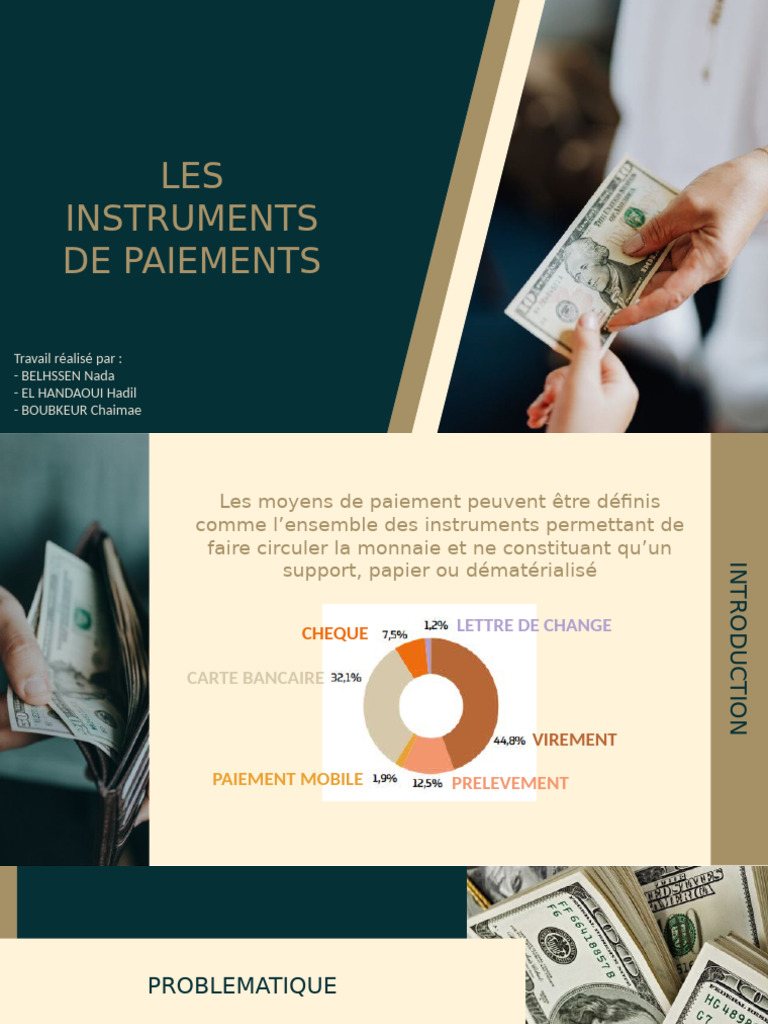 Instruments de Paiement et Réglementation | PDF | Effet de commerce ...