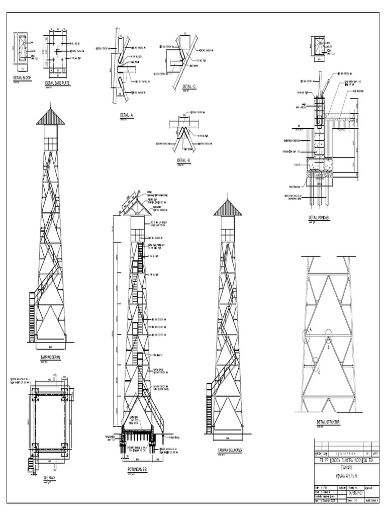 93-SH-P-18.Menara API 15 M - Mineral 1 | PDF