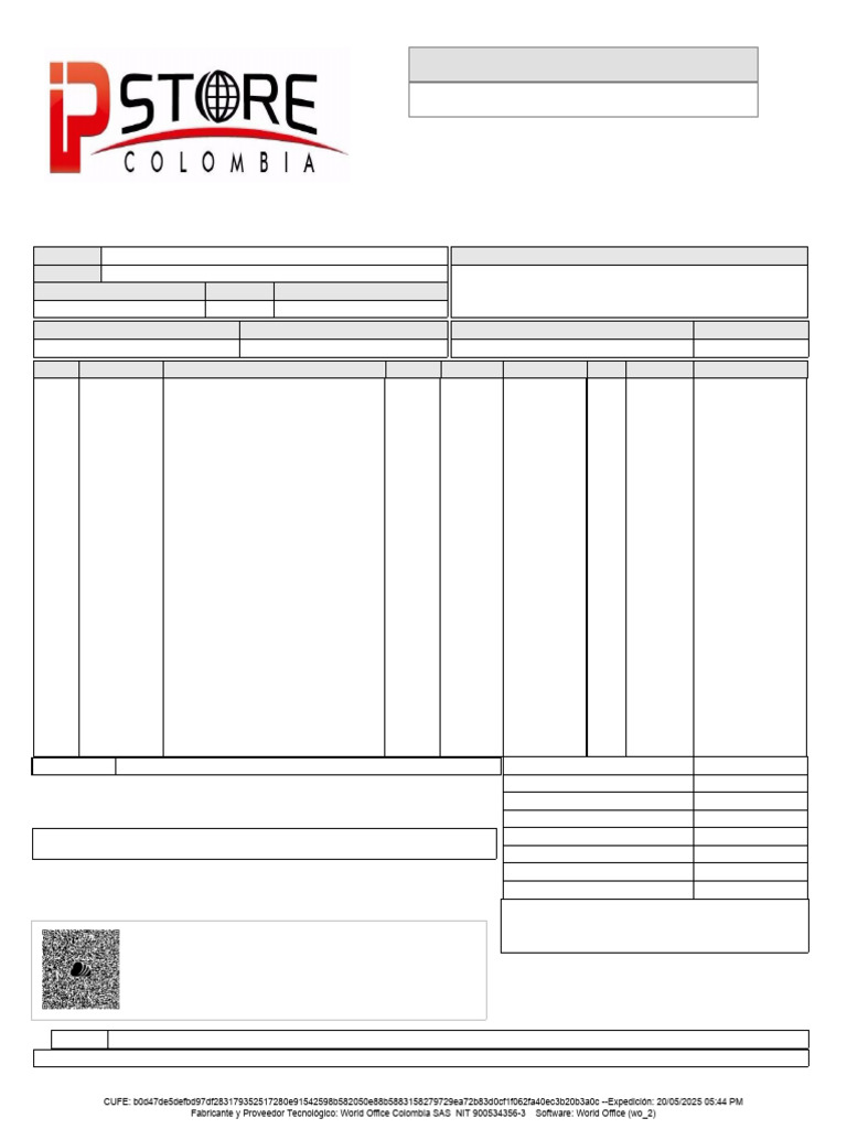 No. FE: 900926559 Ip Store Colombia Sas - 4 | PDF