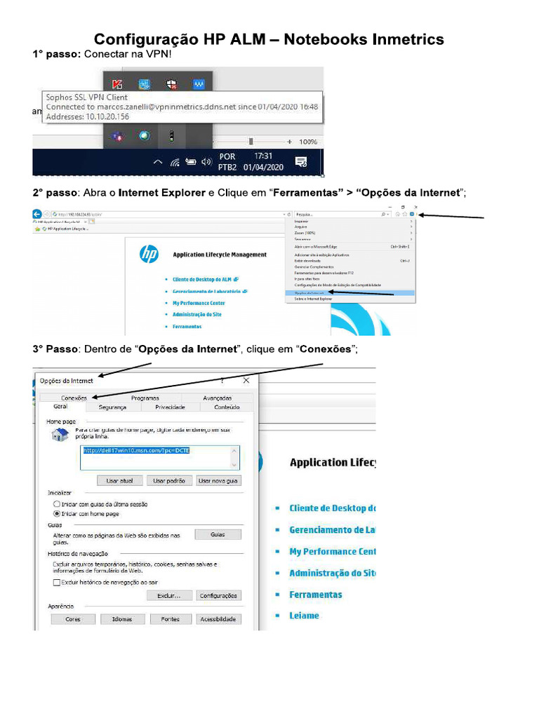 Config HP ALM | PDF