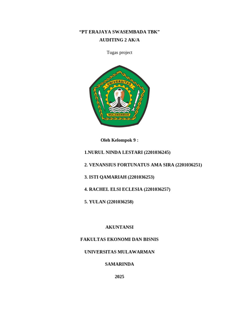Logo Perusahaan PT Erajaya Swasembada | PDF