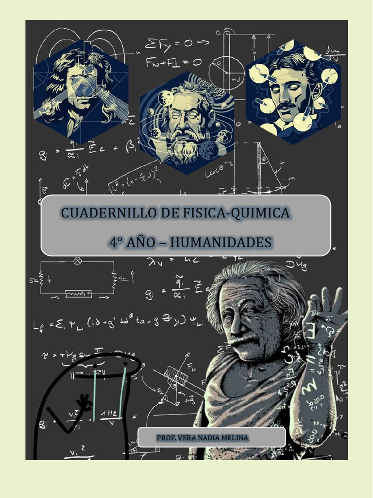 Senet 4to I. 2025 - Cuadernillo Fisica Qca - 115347 | PDF | Mole (Unidad) | Química