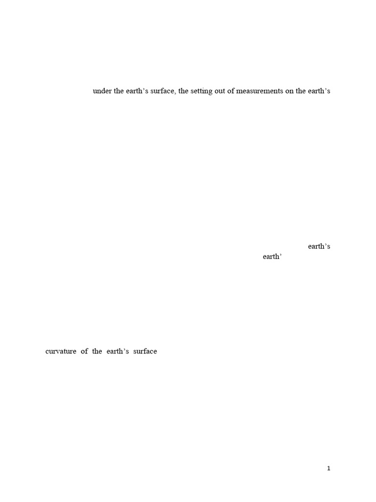 Principles of Land Surveying Explained | PDF | Surveying | Significant ...