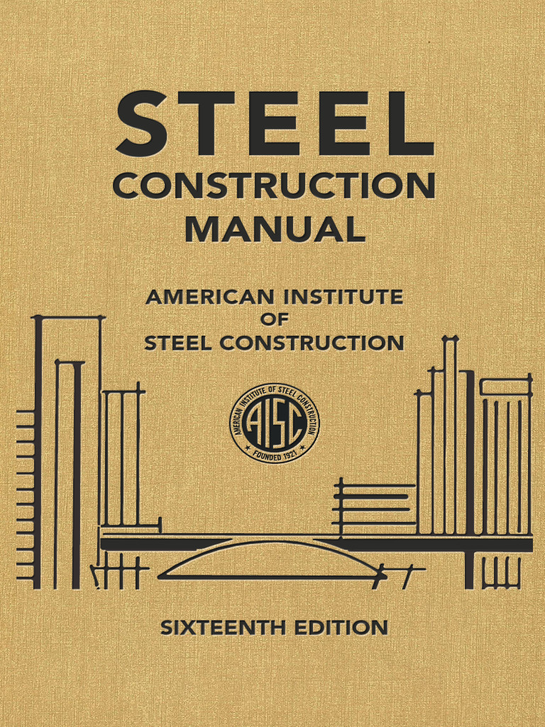 Preview Steel Construction Manual 16 | PDF | Specification (Technical ...