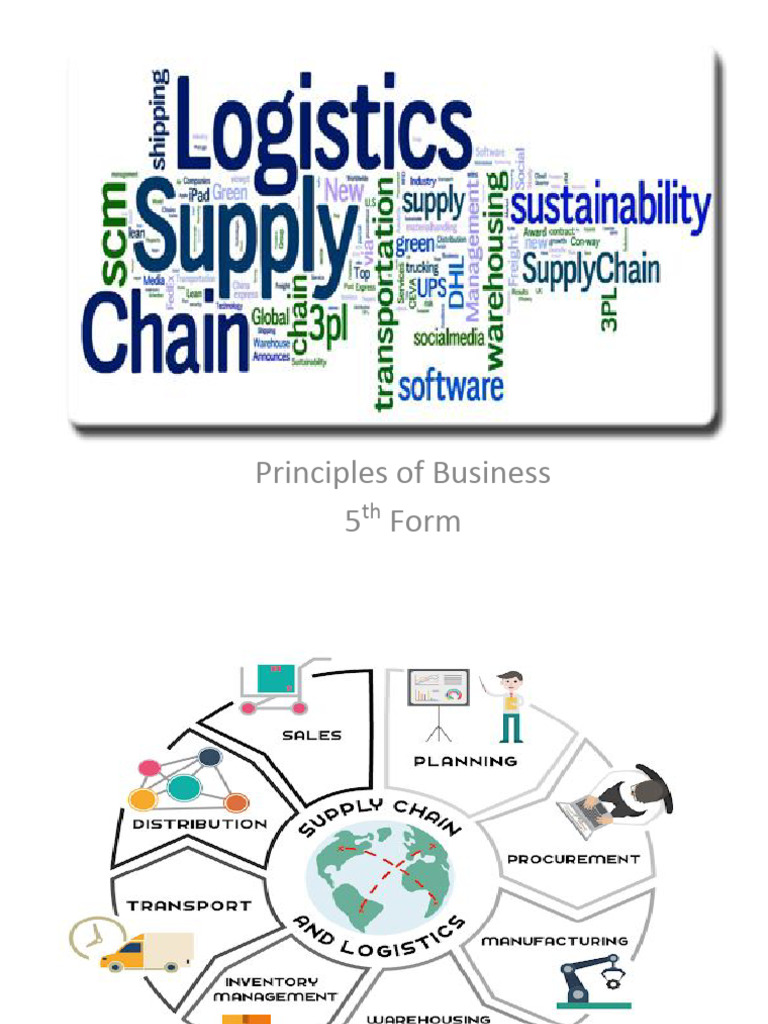 Logistics And Supply Chains Pp Pdf Logistics Warehouse