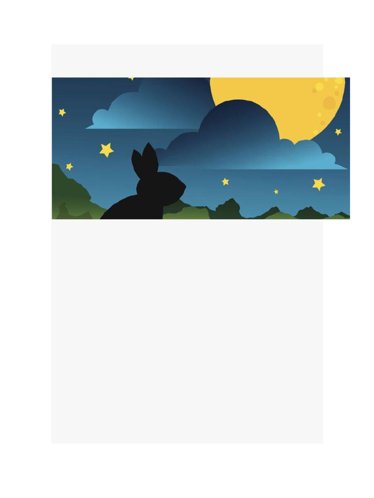 Leyenda del Conejo en la Luna | PDF