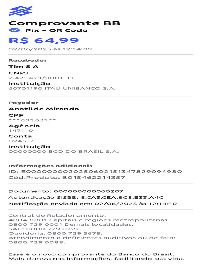 Comprovante 02-06-2025 111441 | PDF