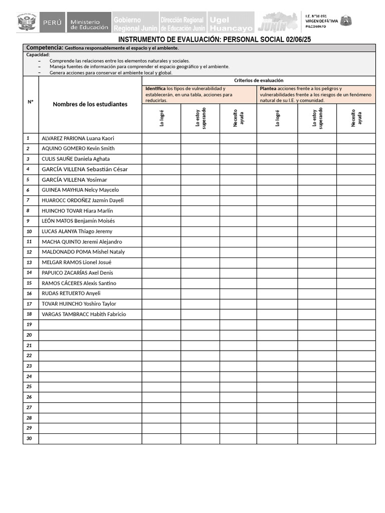 Instrum. de Eval.02!06!25.Ps. | PDF