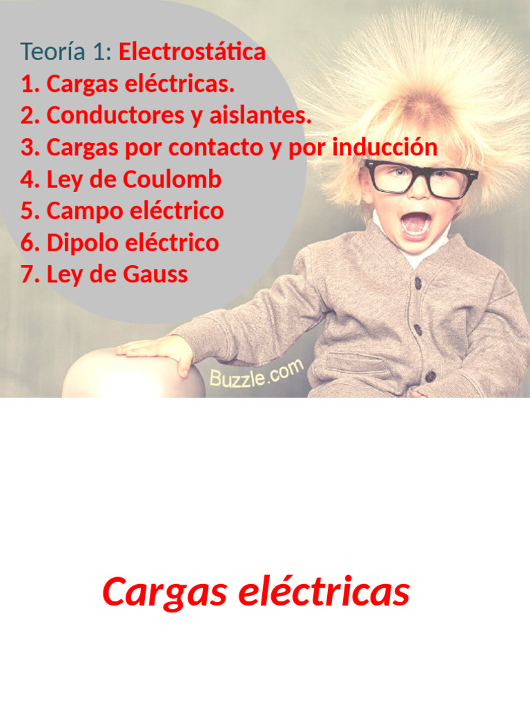 7 Electrostatica 1 | PDF | Electrostática | Carga eléctrica