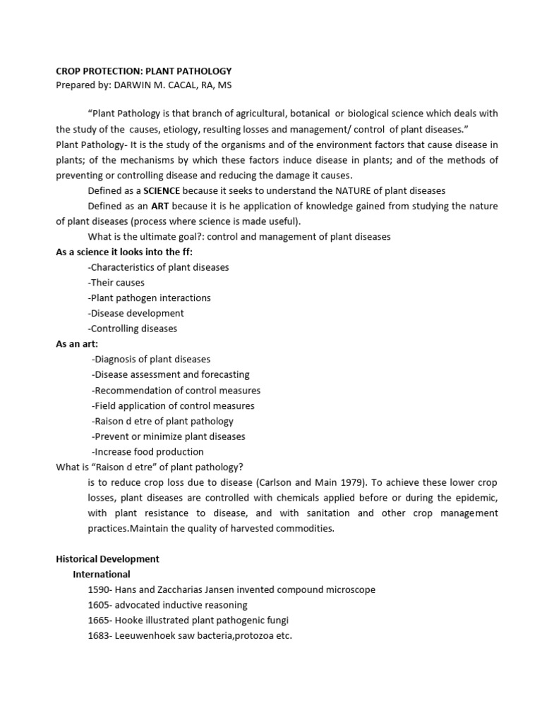 E-Handouts Plant Pathology3 | PDF | Bacteria | Polyphenol