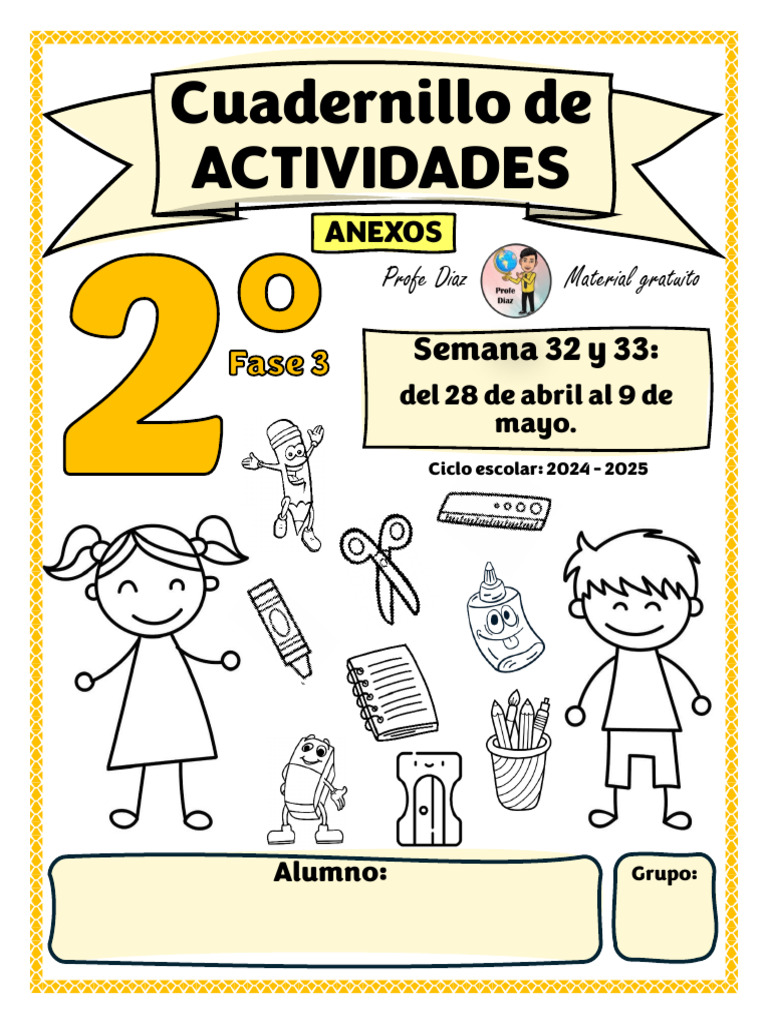 2° s32 y 33 Cuadernillo de actividades - Profe Diaz | PDF | Teatro | Cómics