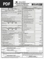 BIR Form 2316 Sample Computation | PDF