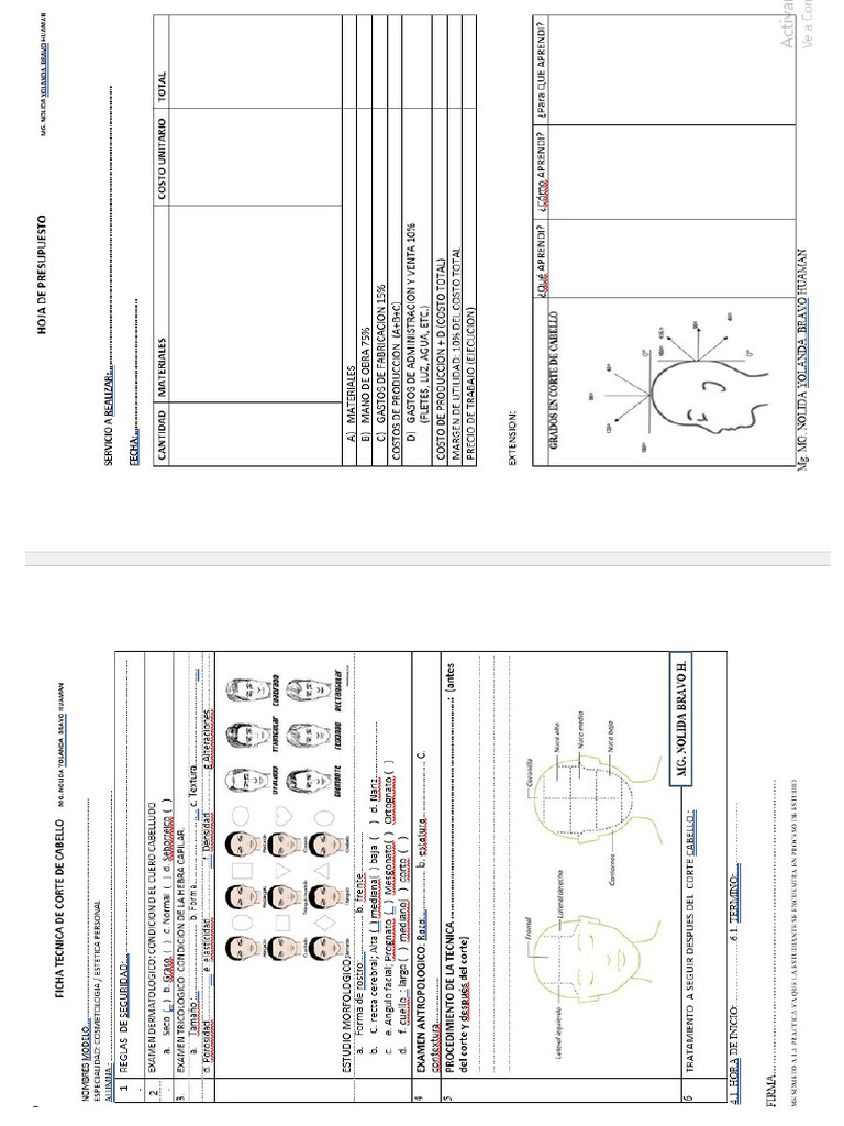 Ficha de Diagnostico de Ept | PDF