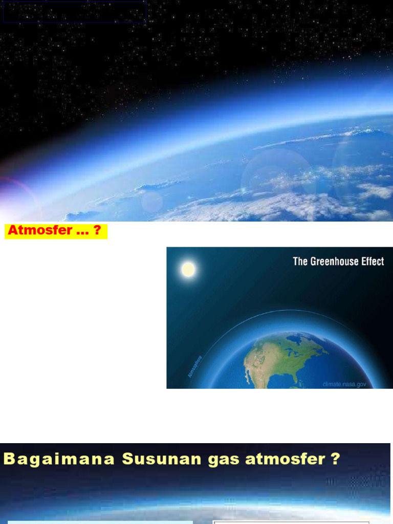 Materi Atmosfer | PDF